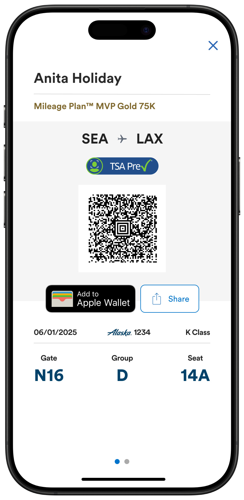TSA PreCheck® Touchless ID Program - Alaska Airlines