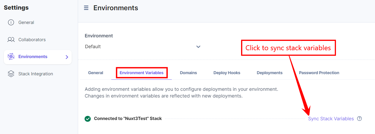 Auto-populate Environment Variables from a Linked Stack | Contentstack Auto-populate Environment Variables from a Linked Stack | Contentstack