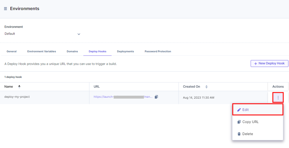 Deploy Hooks | Contentstack