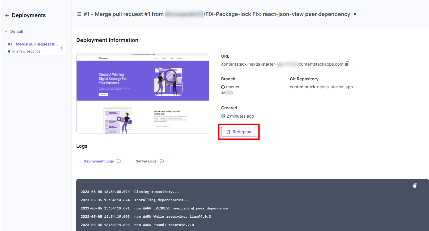 Launch Quick Start Guide with NextJS | Contentstack
