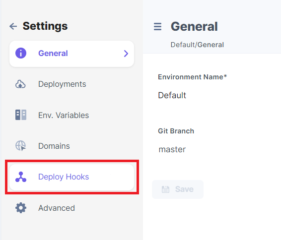 Deploy Hooks Contentstack