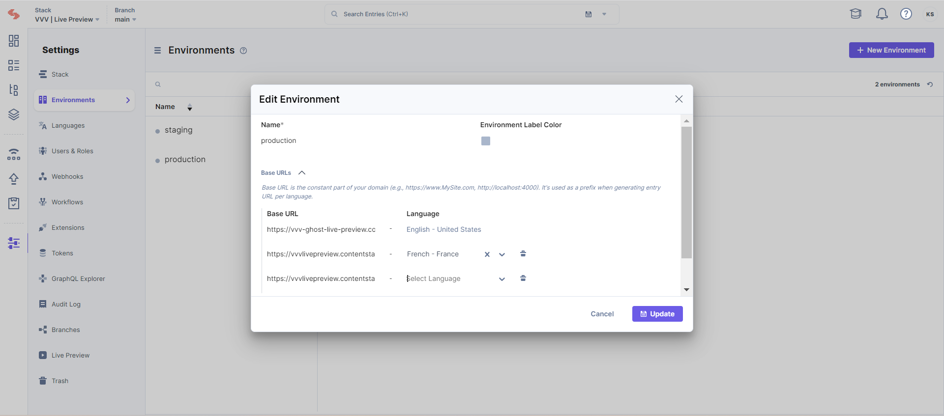 Set up Live Preview for Gatsby-powered Sites | Contentstack