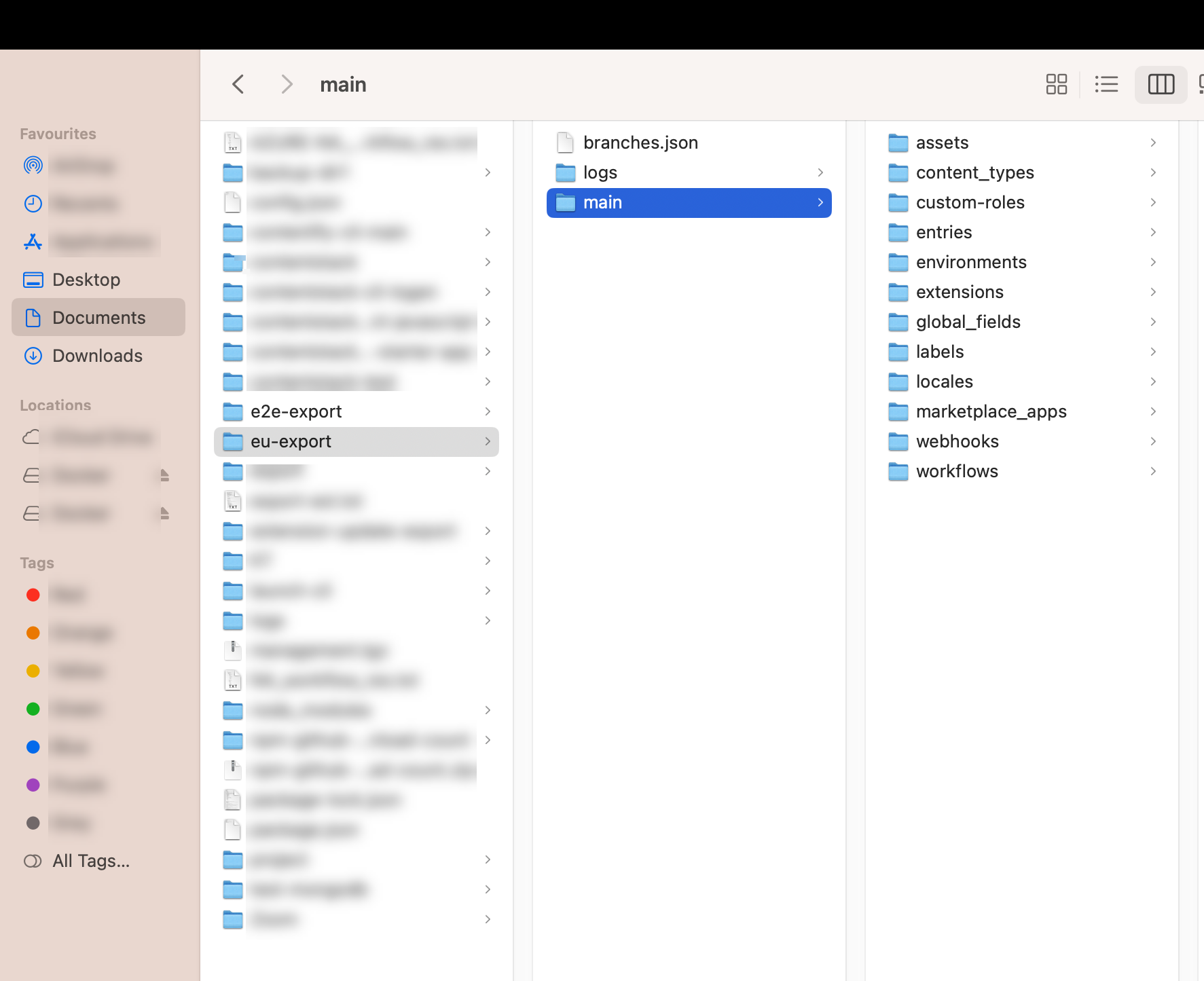 Export Content using the CLI | Contentstack