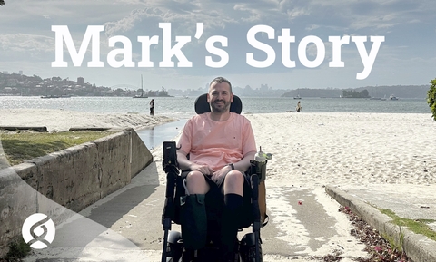 Since his diagnosis, Mark has had to give up work, but he now helps ...