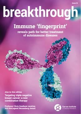 Breakthrough magazine | Garvan Institute of Medical Research