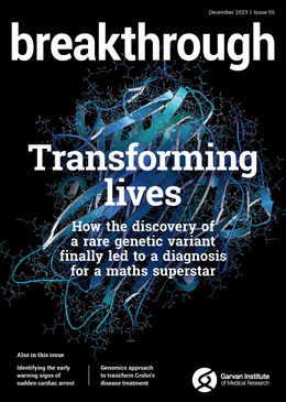 Breakthrough magazine | Garvan Institute of Medical Research