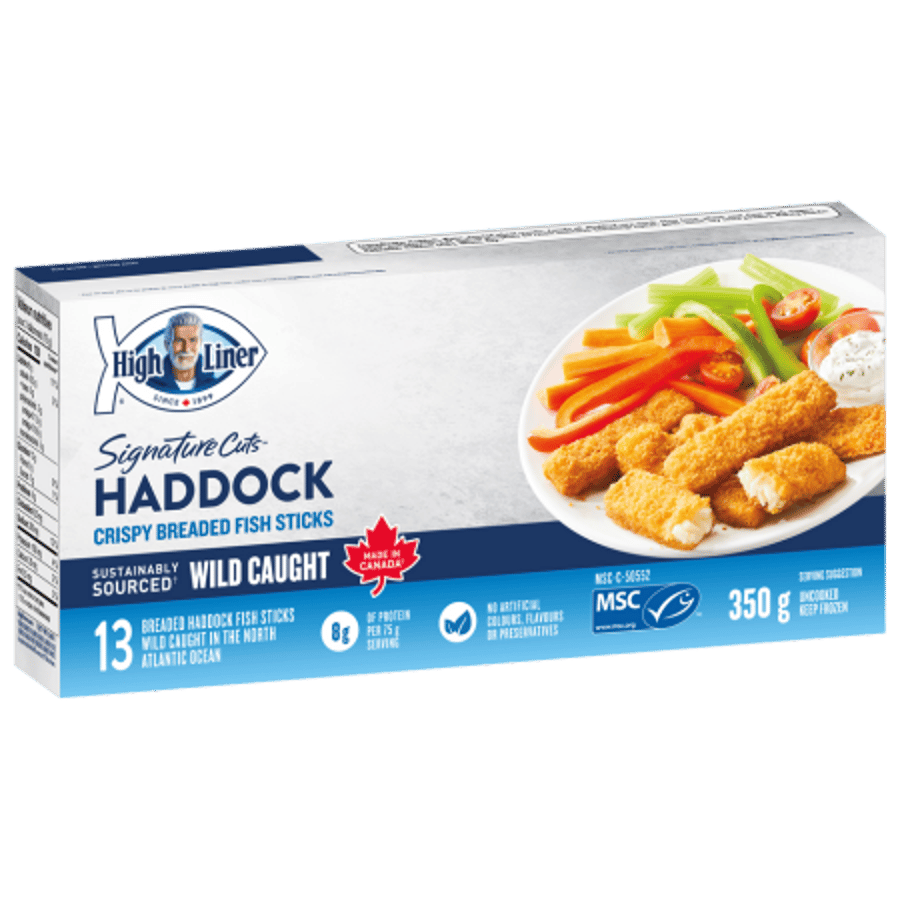 Introducing the nutrition of fish with our High Liner® Haddock Fish ...