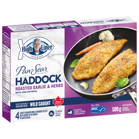 Roasted Garlic & Herbs Haddock
