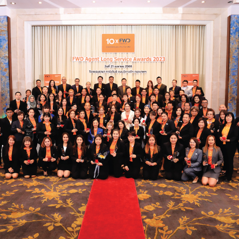 WD Insurance host the "FWD Agent Long Service Awards 2023" ceremony to ...