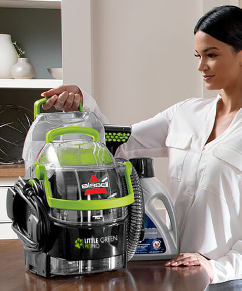Little Green® Pet Pro Portable Carpet Cleaner 2505Y| BISSELL®