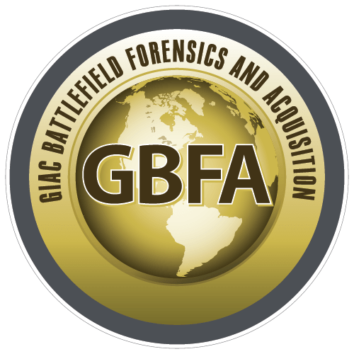 GIAC Battlefield Forensics and Acquisition Certification ...