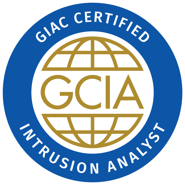 GIAC Intrusion Analyst Certification GCIA