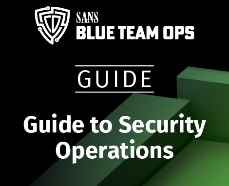Guide to Security Operations | SANS Poster