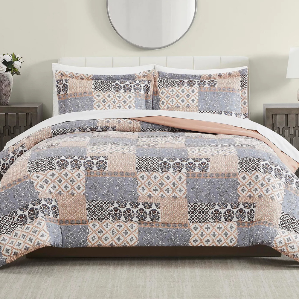 Patchwork Comforter Set $28 in Any Size at Brad's Deals