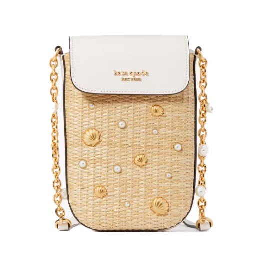 Kate Spade New York Straw Crossbody $99 at Brad's Deals