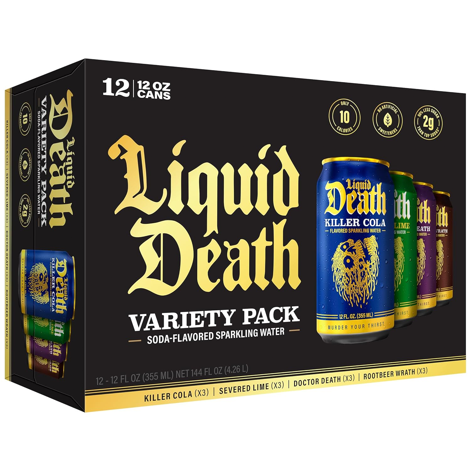 12ct Liquid Death Variety Pack $11 at Brad's Deals