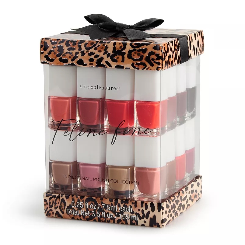 14pc Mini Nail Polish Collection $5 at Brad's Deals