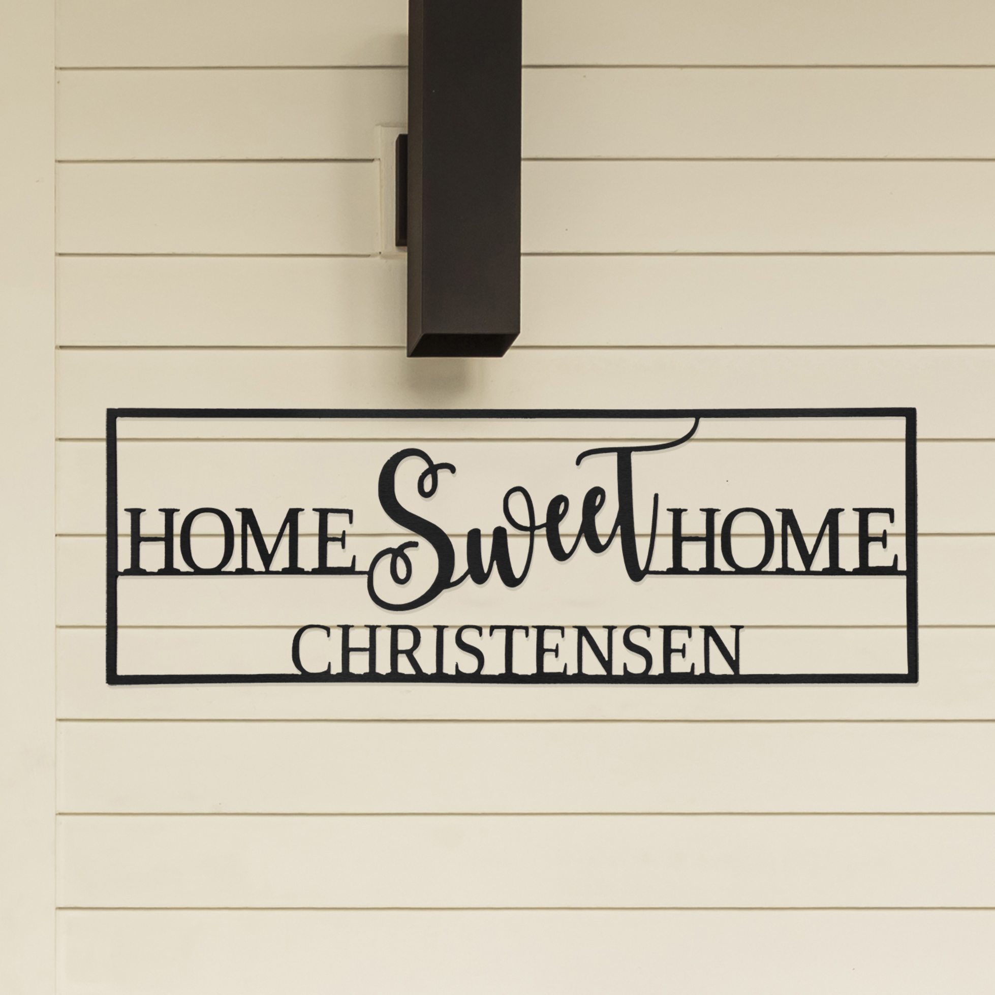 Custom Home Name Wall Sign $40 Shipped at Brad's Deals