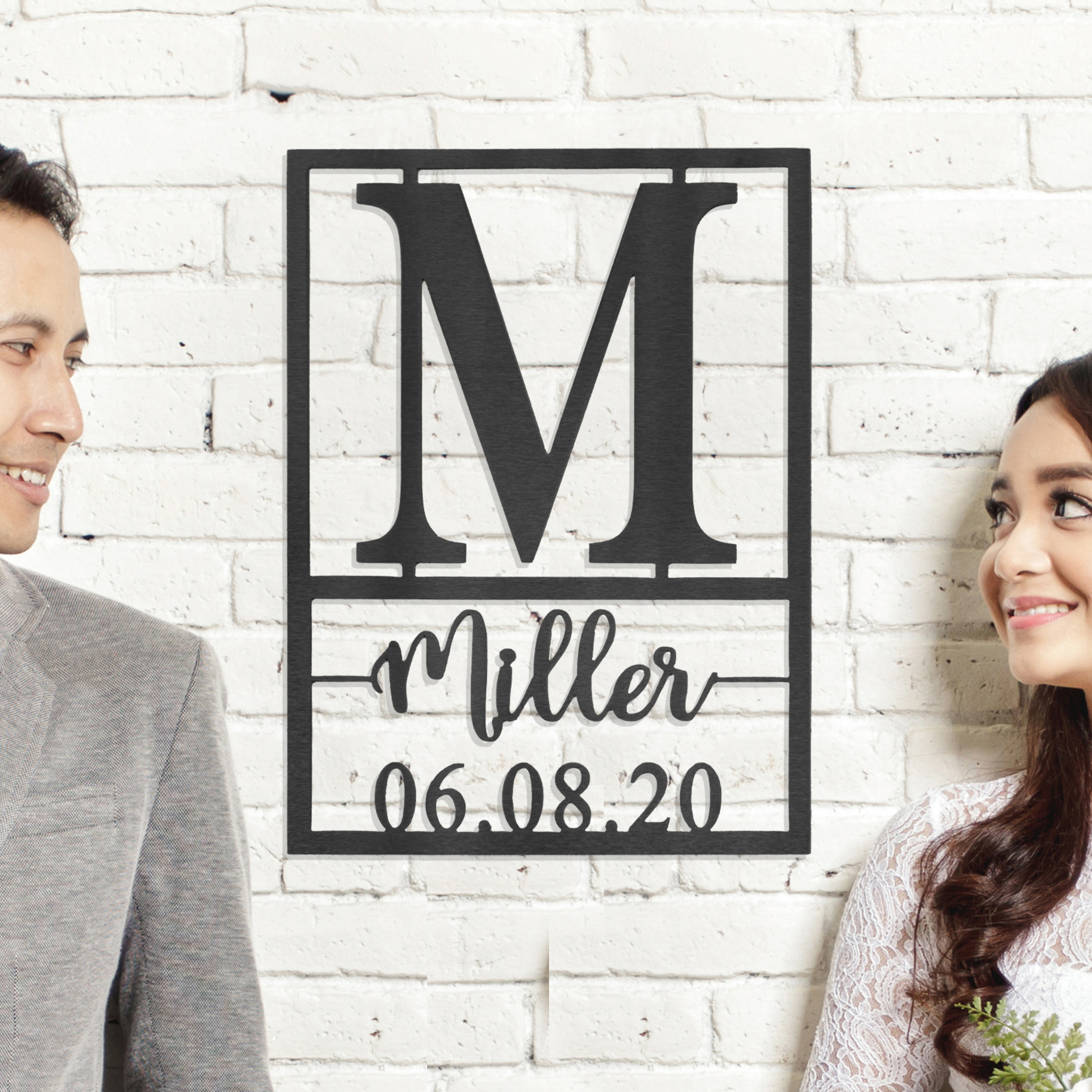 Custom Name & Date Sign $29 Shipped at Brad's Deals