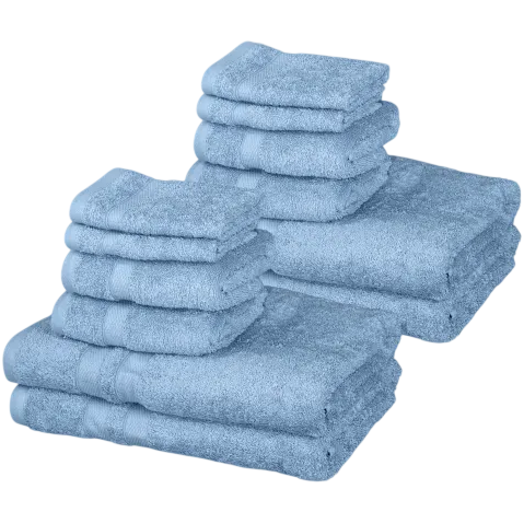 12pc Combed Cotton Towel Set $40 at Brad's Deals