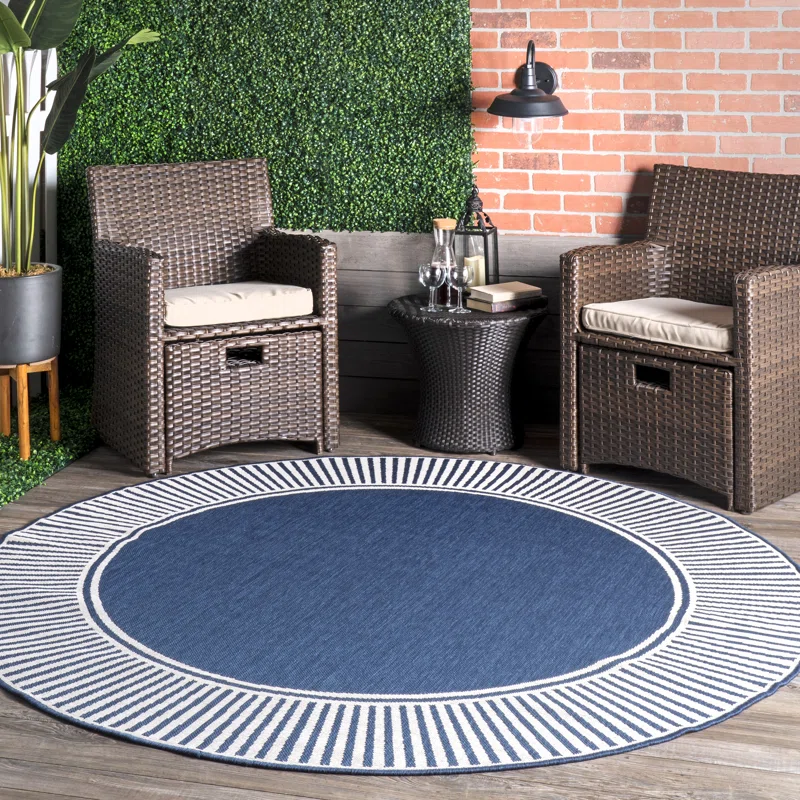 6" Round Indoor/Outdoor Rug $60 Shipped at Brad's Deals