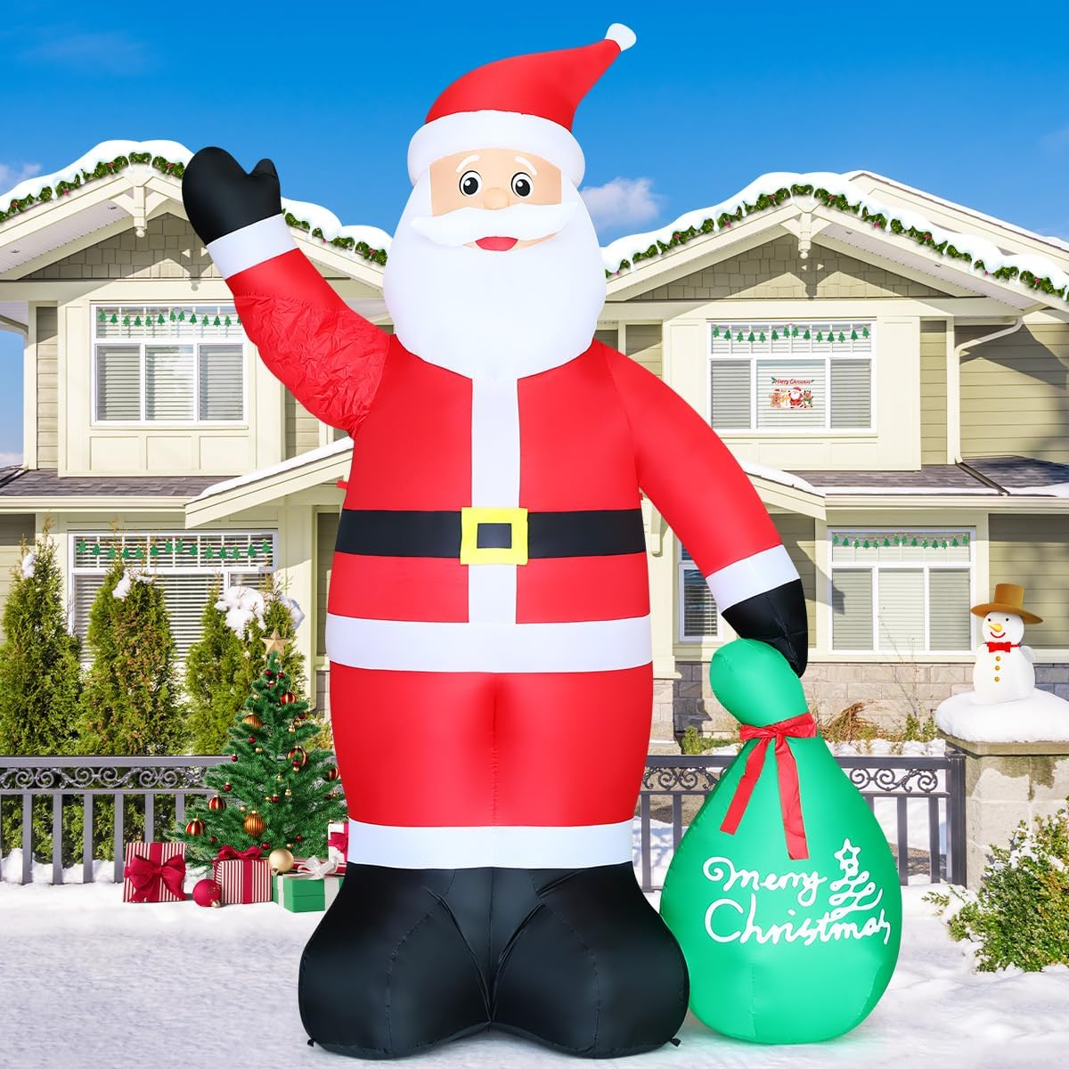 50% Off 10' Inflatable Santa at Brad's Deals