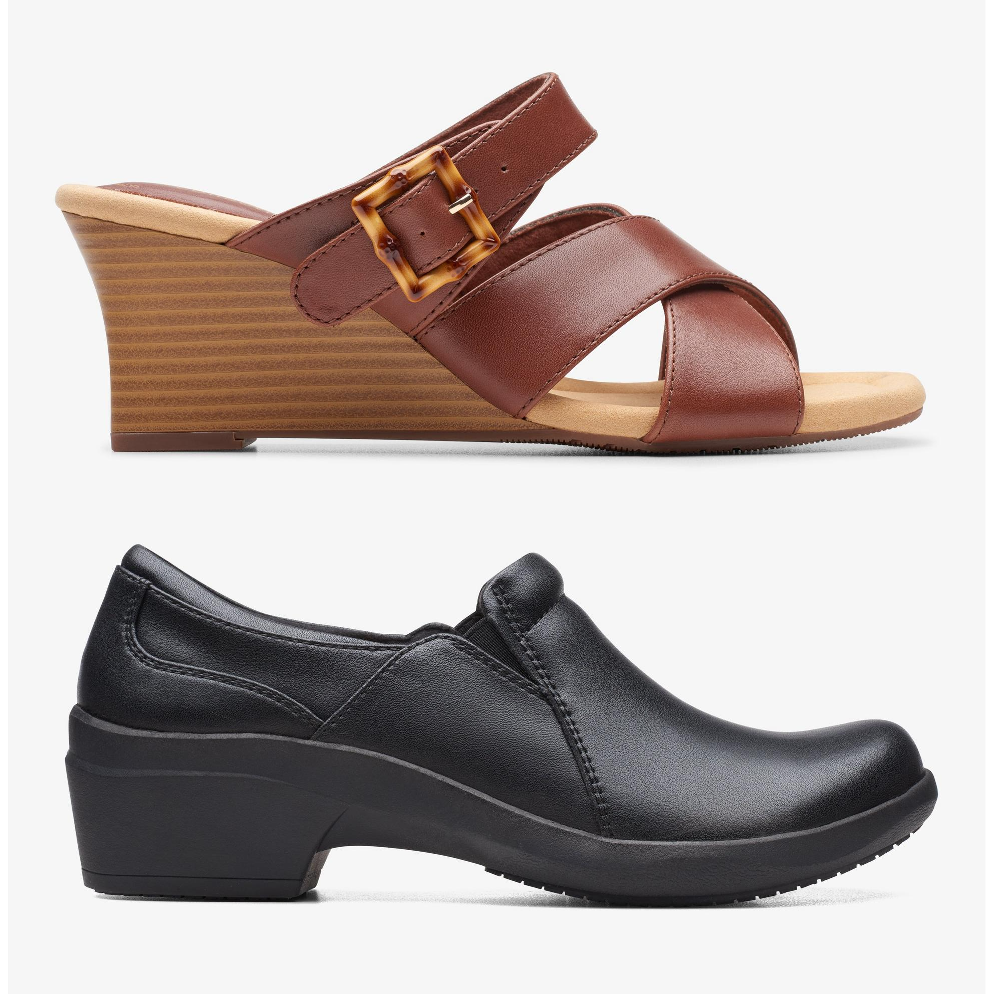 Clarks Shoes and Sandals $36 at Brad's Deals