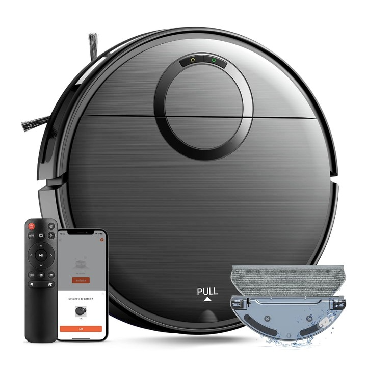 Robot WiFi Vacuum & Mop $59 at Brad's Deals