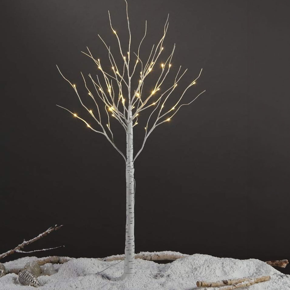 72" LED Birch Tree $43 at Brad's Deals