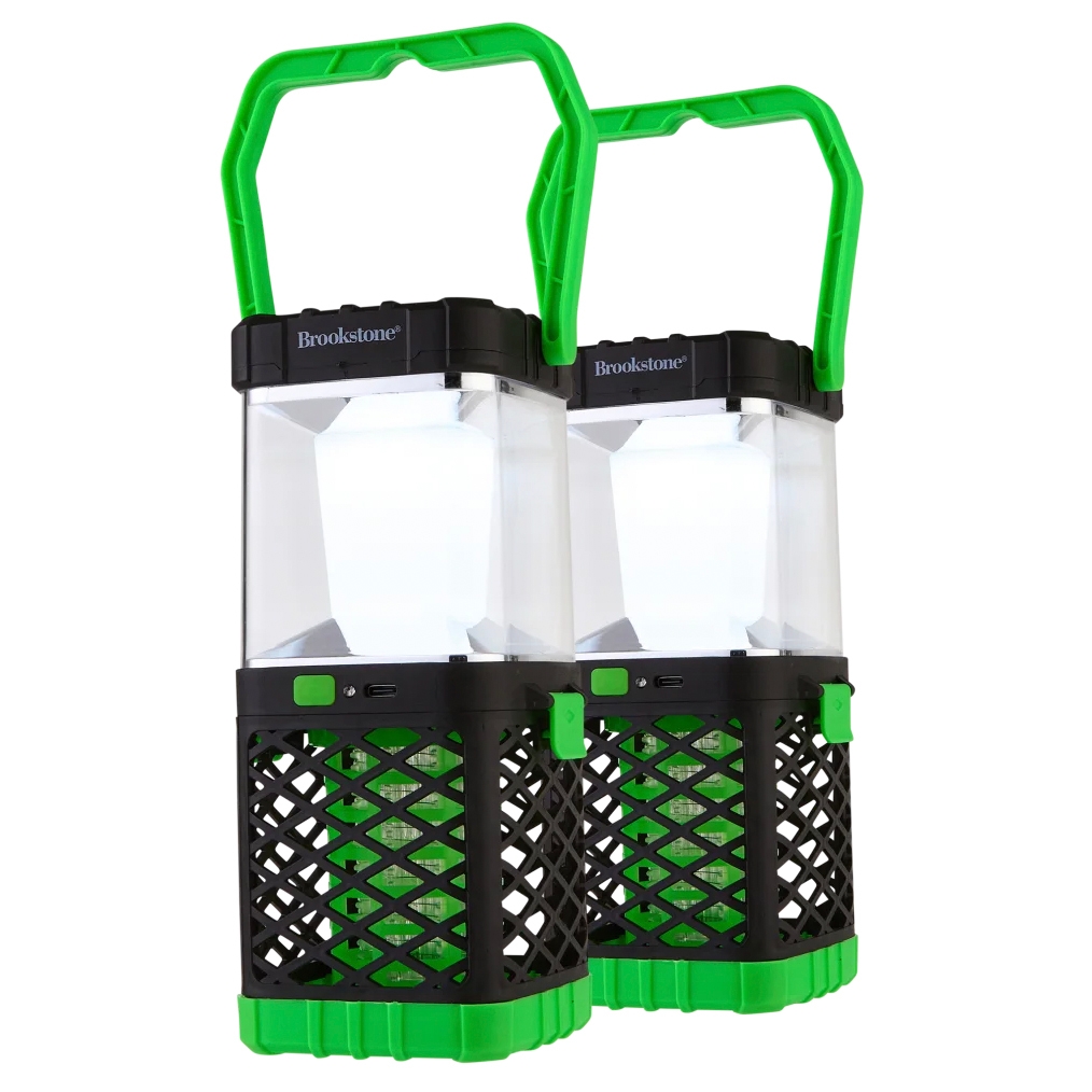 2pk Brookstone Bug Zapper Lanterns $30 at Brad's Deals