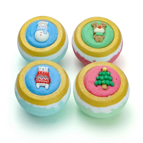 4pc Holiday Aromatherapy Bath Bombs $20 at Brad's Deals