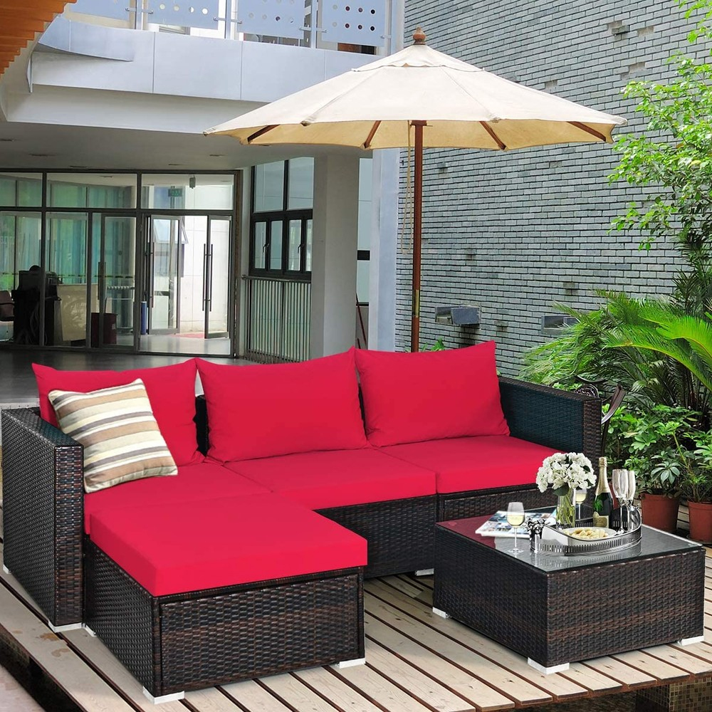 5pc Patio Sectional Set $375 at Brad's Deals