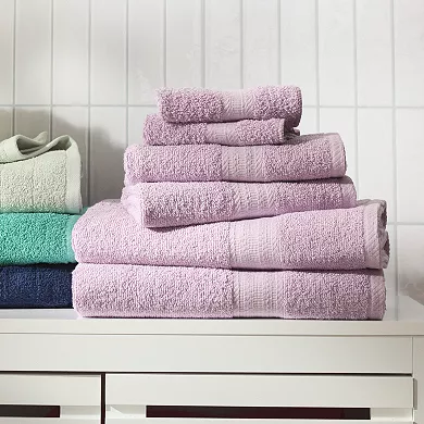 Kohl's 6pc Towel Sets $12 in 6 Colors at Brad's Deals