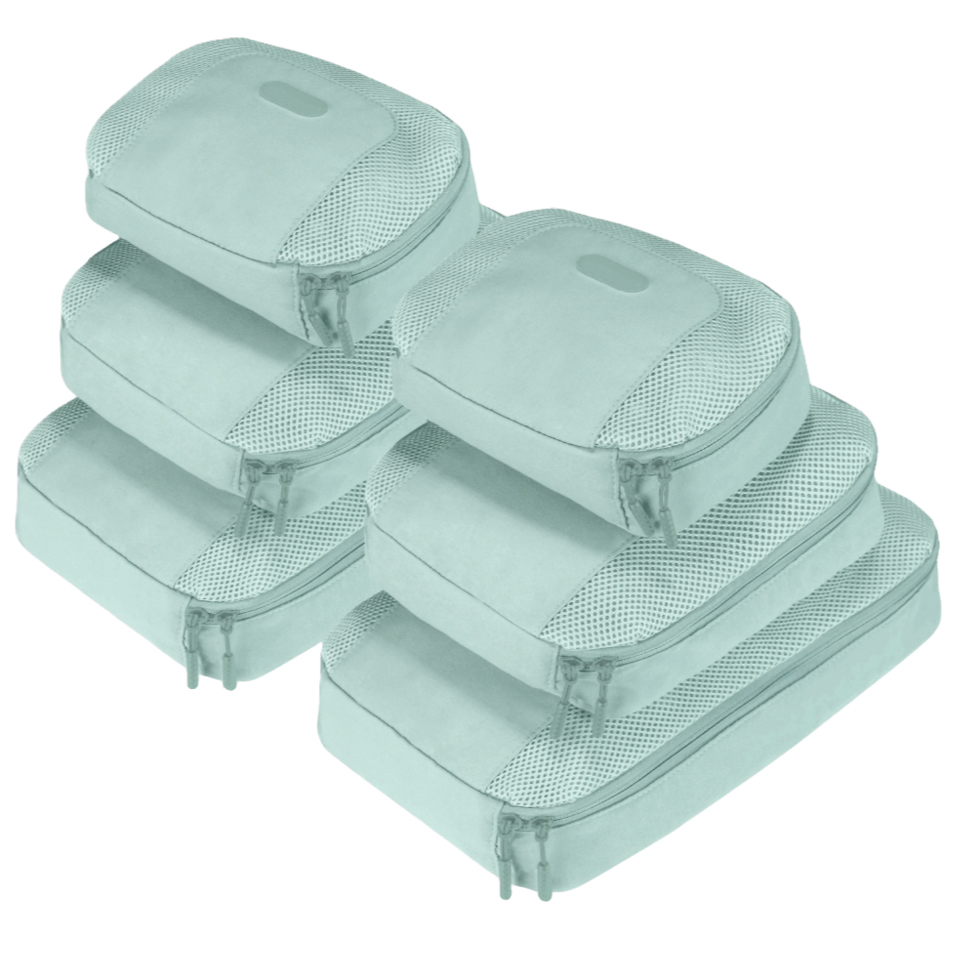 6pc Travelon Packing Cubes $20 at Brad's Deals