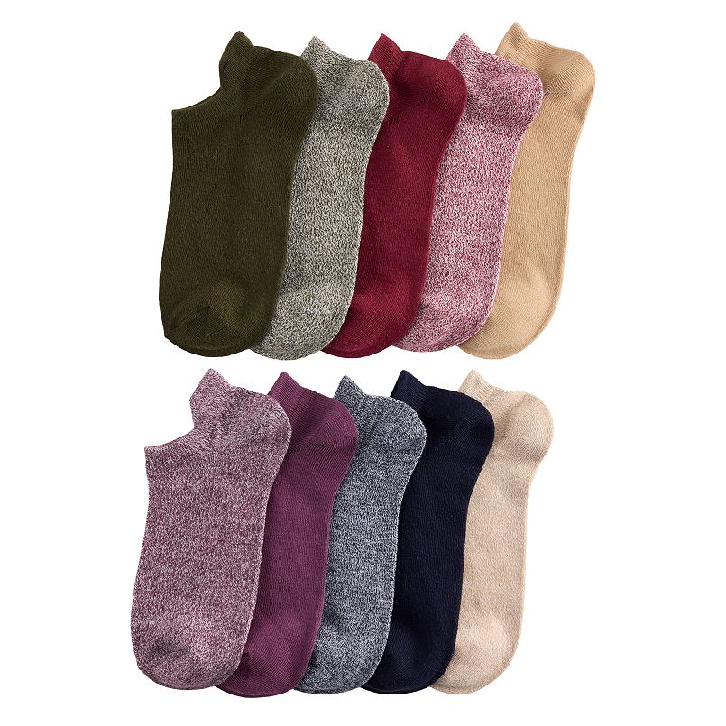 10pk Sonoma No-Show Socks $5 at Brad's Deals