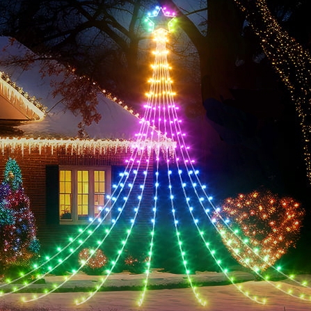 LED Waterfall Tree Lights $59 at Brad's Deals