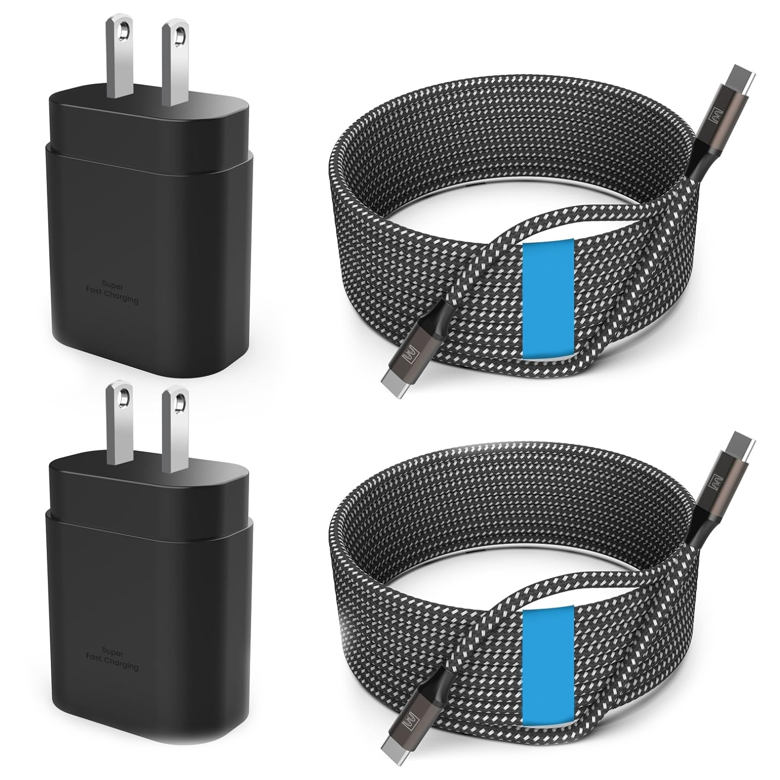 2pk USB-C Wall Chargers & Cables $6 at Brad's Deals