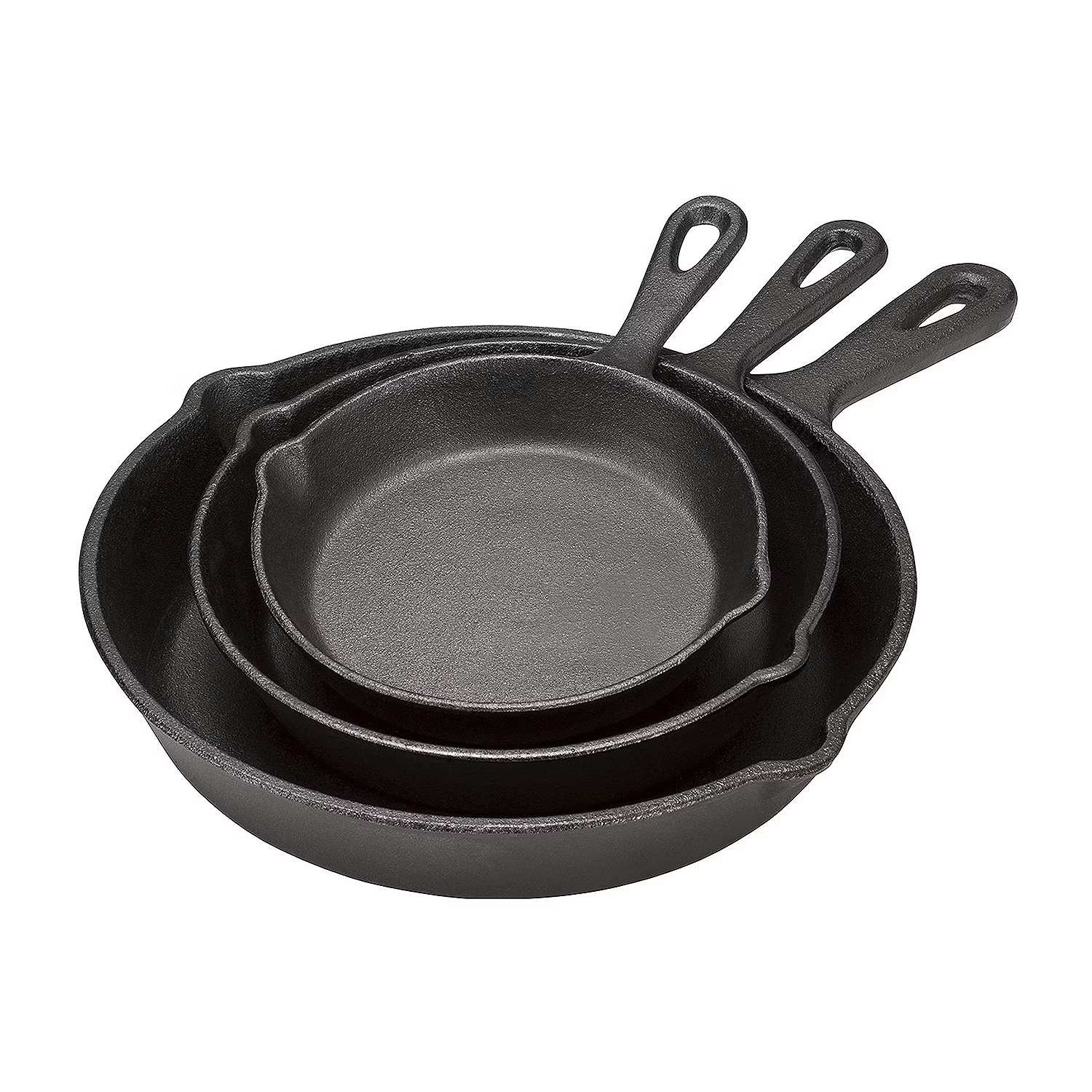 3pc Cast-Iron Pan Set $20 at Brad's Deals
