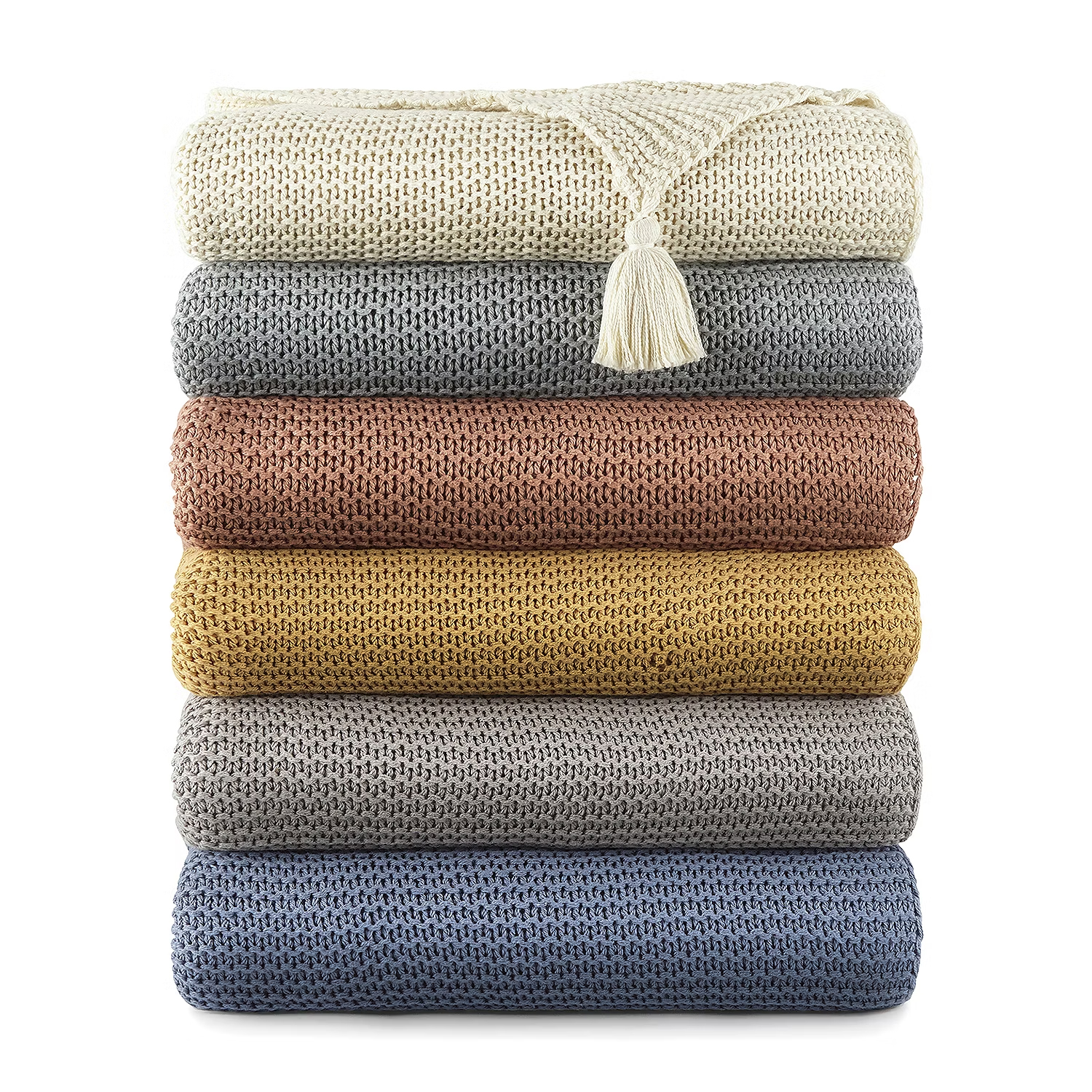 JCPenney Knit Tassel Throws $23 at Brad's Deals