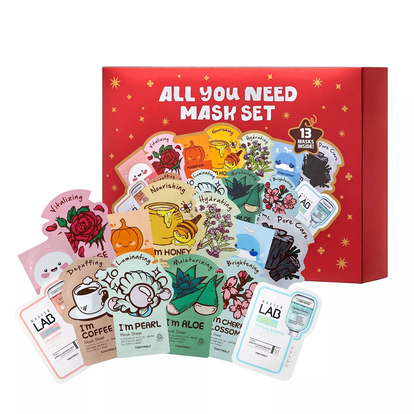 13pc Tonymoly All You Need Mask Set $13 at Brad's Deals