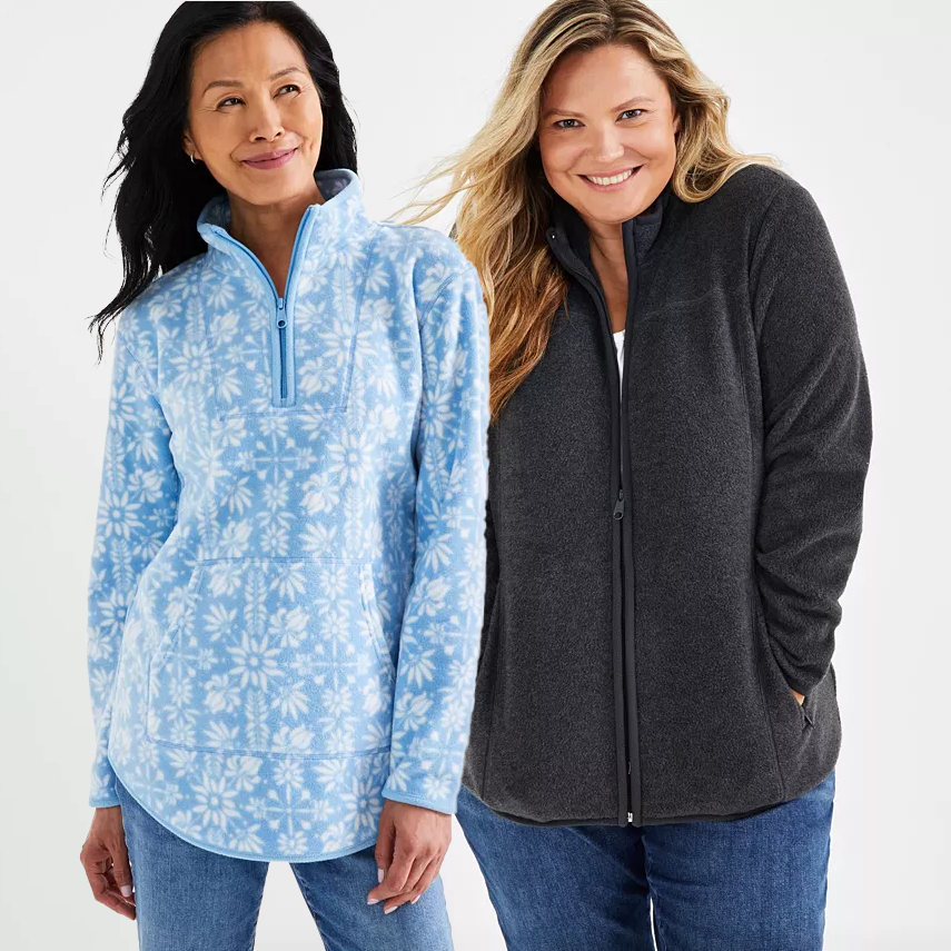 Fleece Jackets and Quarter-Zips $30 at Brad's Deals