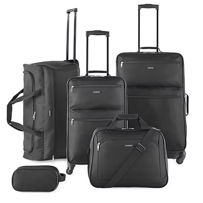 5pc Luggage Set $80 at Brad's Deals