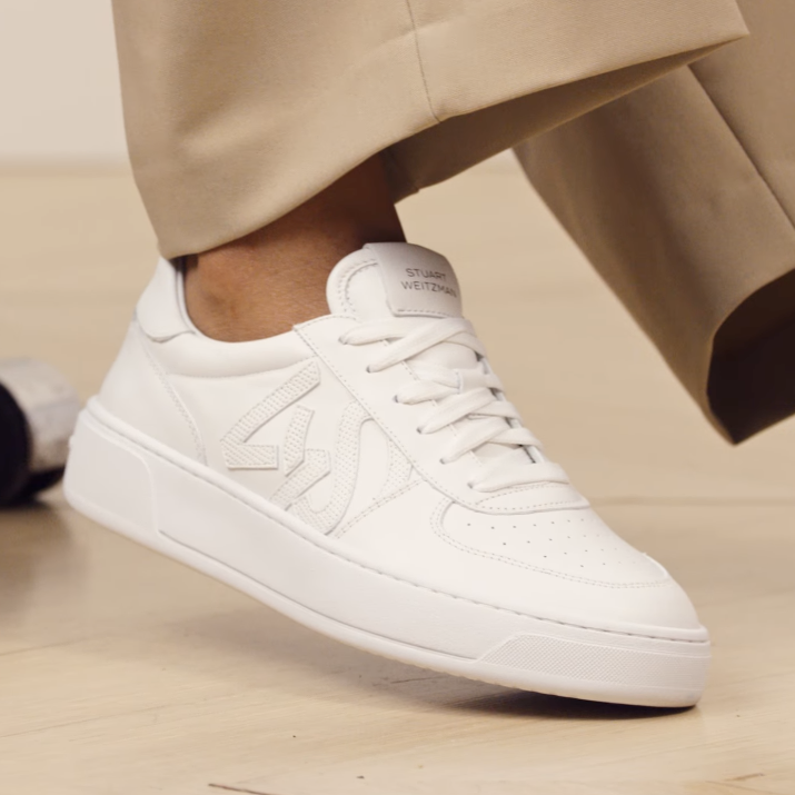 40% Off Stuart Weitzman Leather Sneakers at Brad's Deals