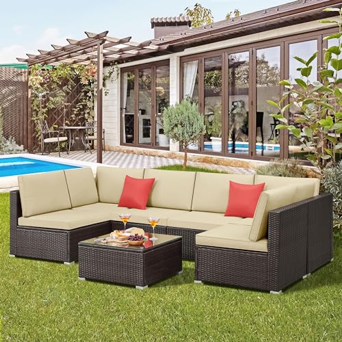 7pc Modular Patio Sofa Set $352 Shipped at Brad's Deals