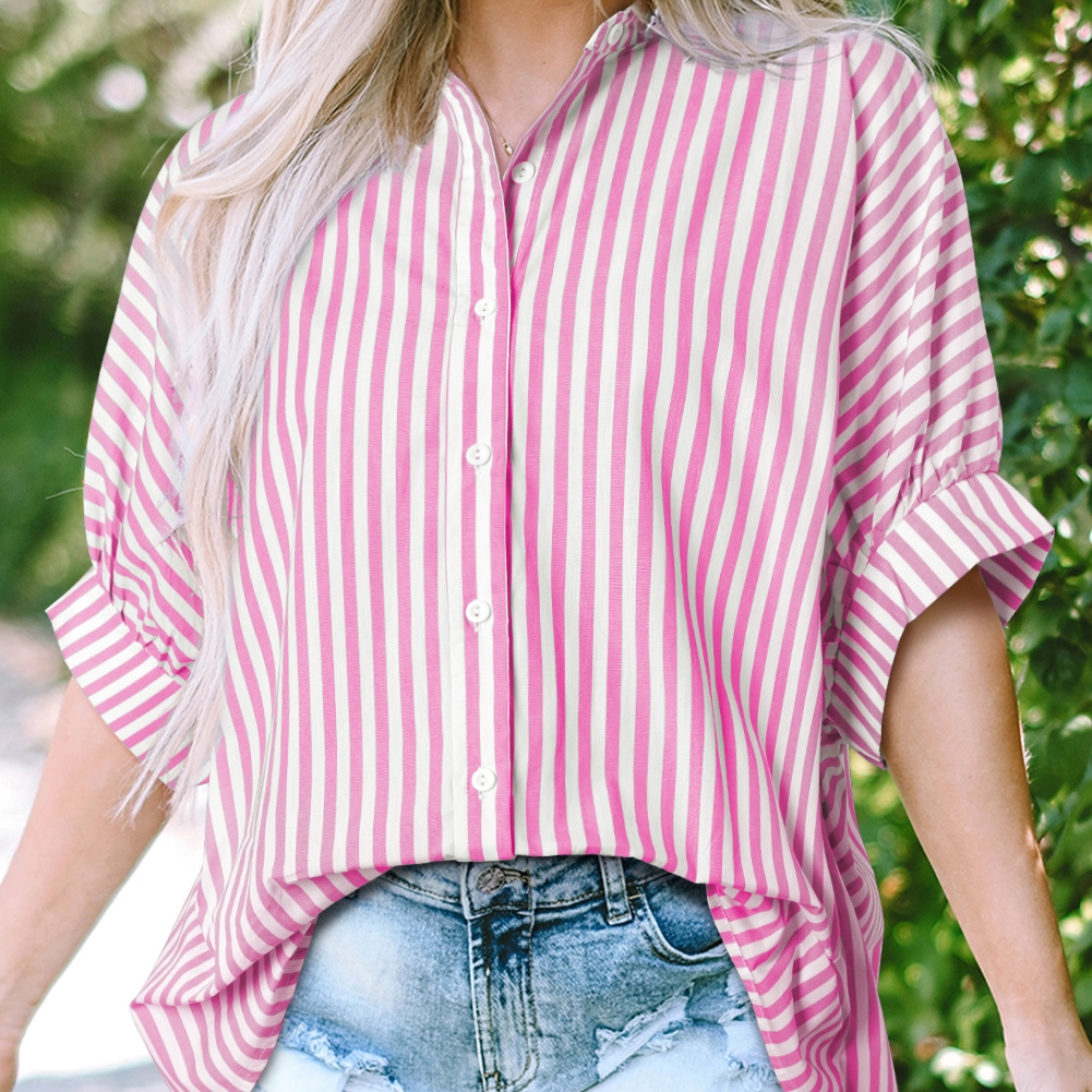 Striped Oversized Top $25 Shipped at Brad's Deals