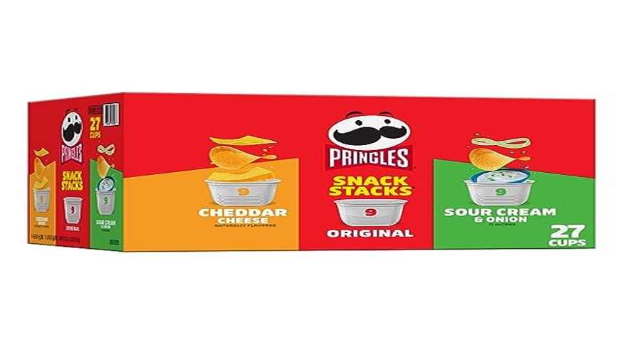 27ct Pringles Snack Packs $13 at Brad's Deals