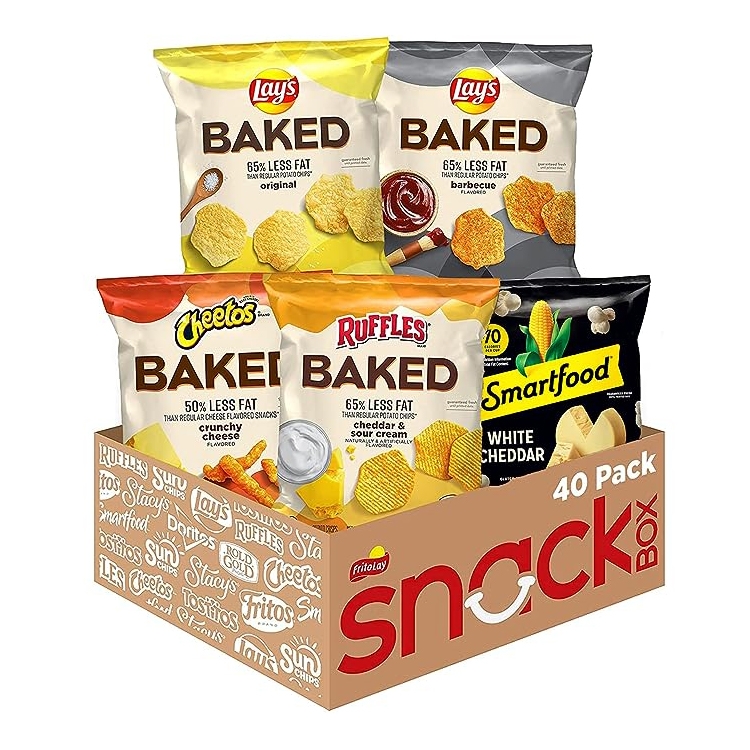 40ct Baked Chips Variety Pack $17 at Brad's Deals