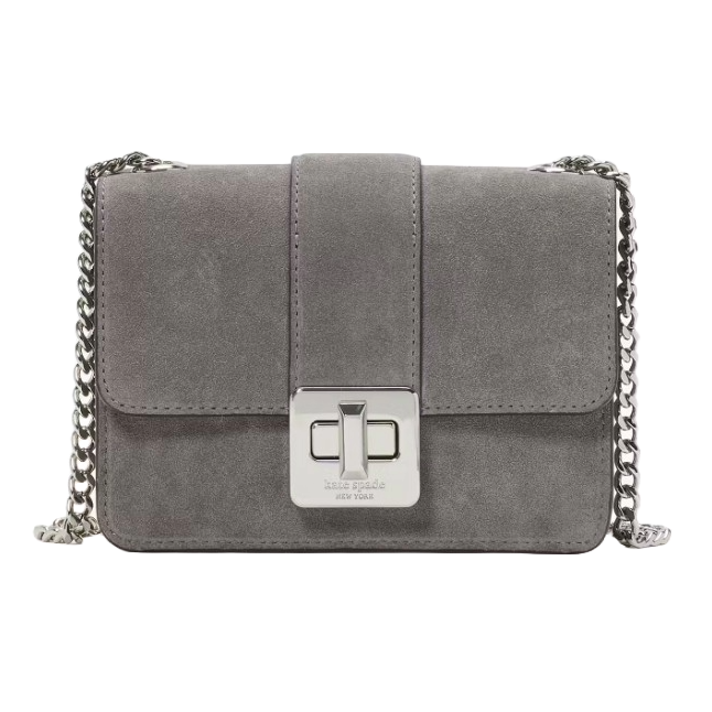 Kate Spade Suede Turnlock Crossbody $99 at Brad's Deals