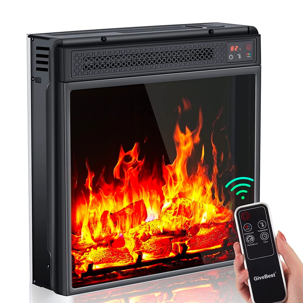 Electric Fireplace Heater $80 Shipped