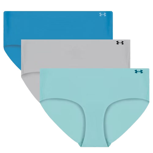 3pk UA Pure Stretch Hipster Underwear $13 at Brad's Deals